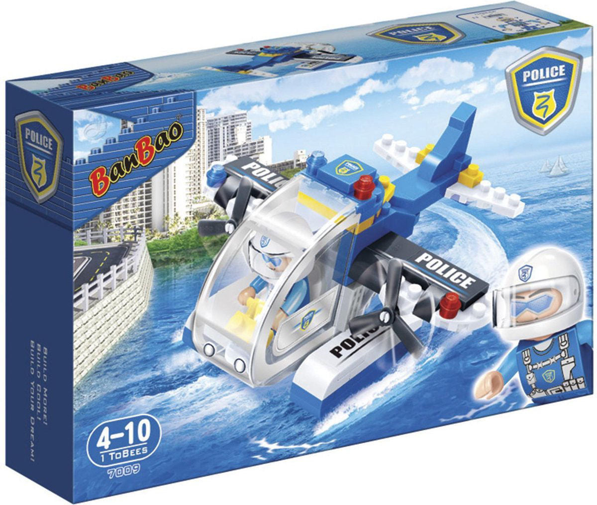 Police Seires Seaplane 112 Pcs – TOYS 4 LESS