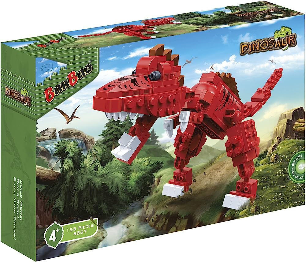 Banbao - Dinosaur Jurassic World Park Animal 155Pcs – TOYS 4 LESS