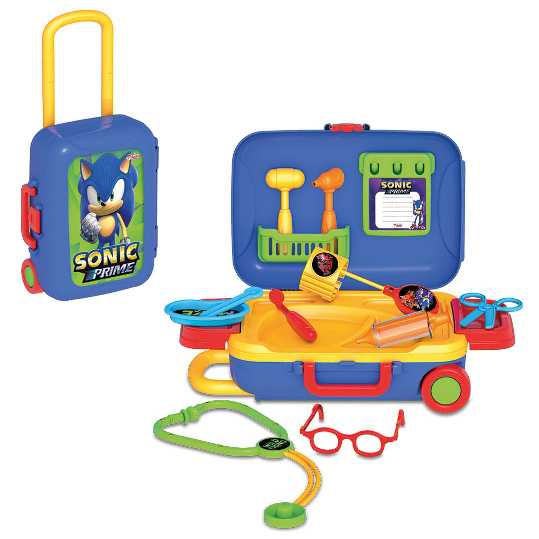 Sonic Doctor Set Luggage – TOYS 4 LESS