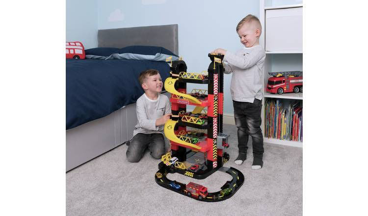 Teamsterz 5 Levels Tower Garage With 15 Standard Cars – TOYS 4 LESS
