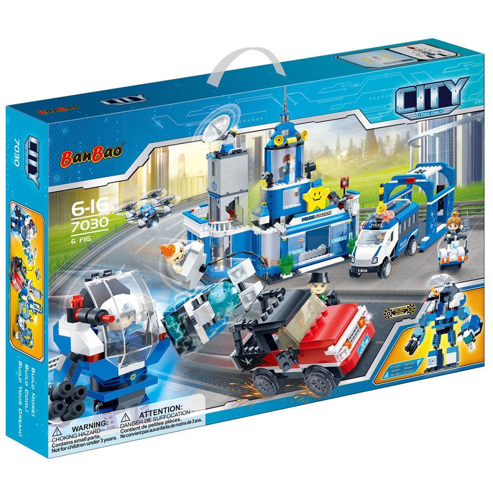 Banbao - New City Police Station – TOYS 4 LESS