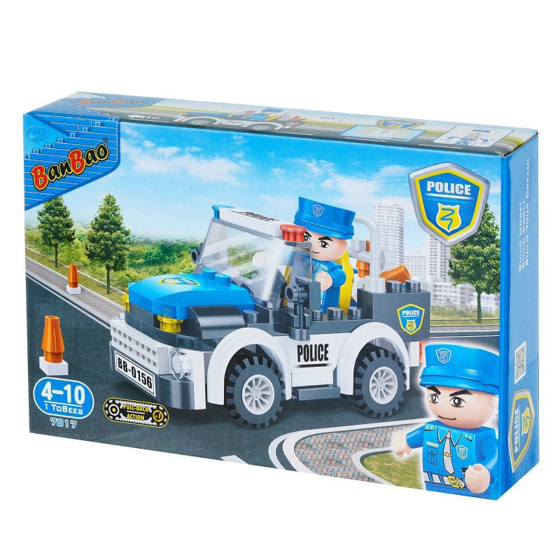 Banbao - Police Series Car 100Pcs – TOYS 4 LESS