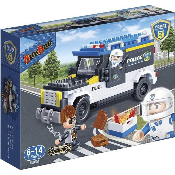 Banbao Police Patrol Car (242 Pieces) – TOYS 4 LESS