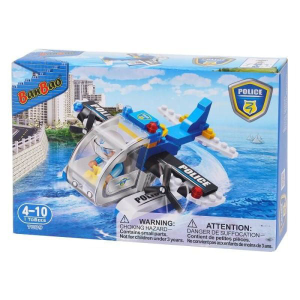 Banbao - Police Series Water Helicopter 112Pcs – TOYS 4 LESS