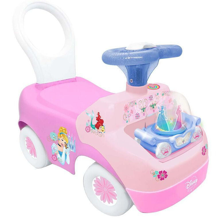KIDDIELAND-Spark N Glow Princess Carriage Ride-On – TOYS 4 LESS
