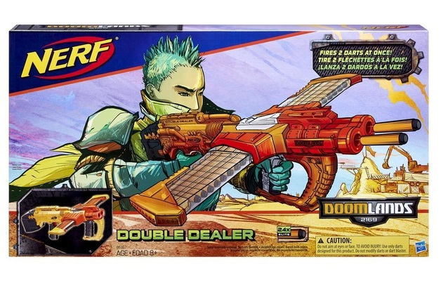 Nerf Doomlands Double Dealer Gun (24 Darts) – TOYS 4 LESS