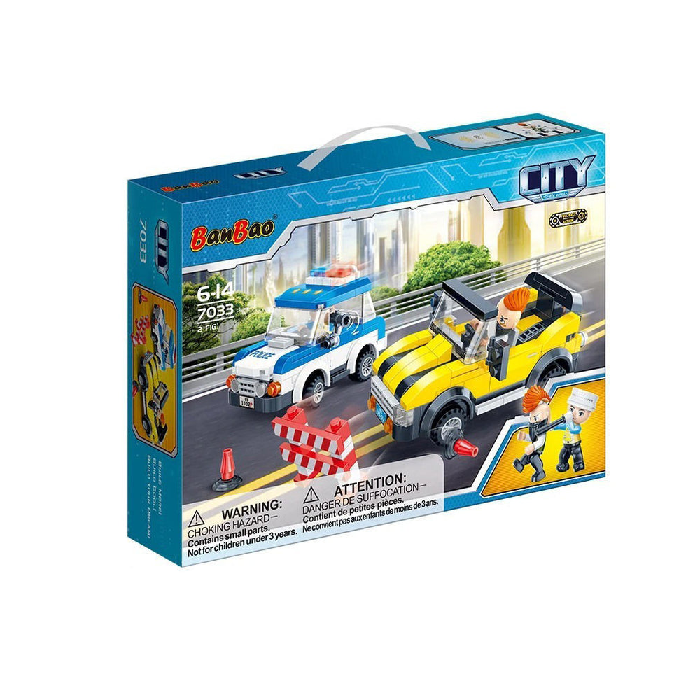 Banbao City Pull Back Action Police (268 Pieces) – TOYS 4 LESS
