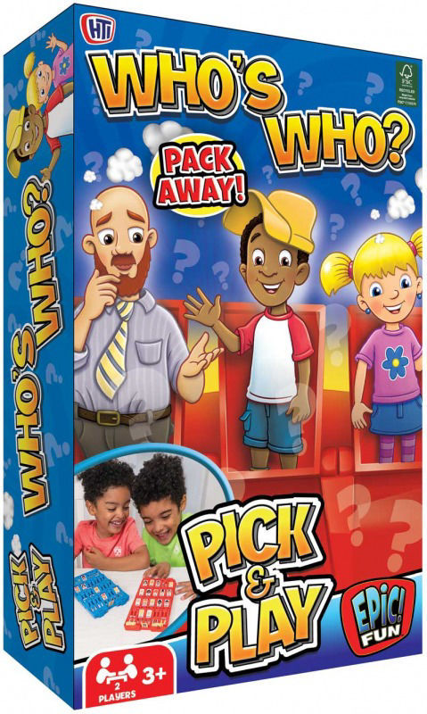 Who's Who Pick & Play (Board Game) – TOYS 4 LESS