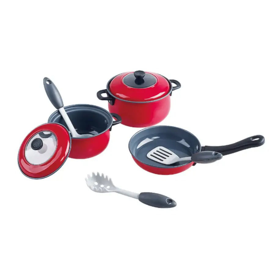 Metal Cookware Kitchen Set (8 Pieces) – TOYS 4 LESS