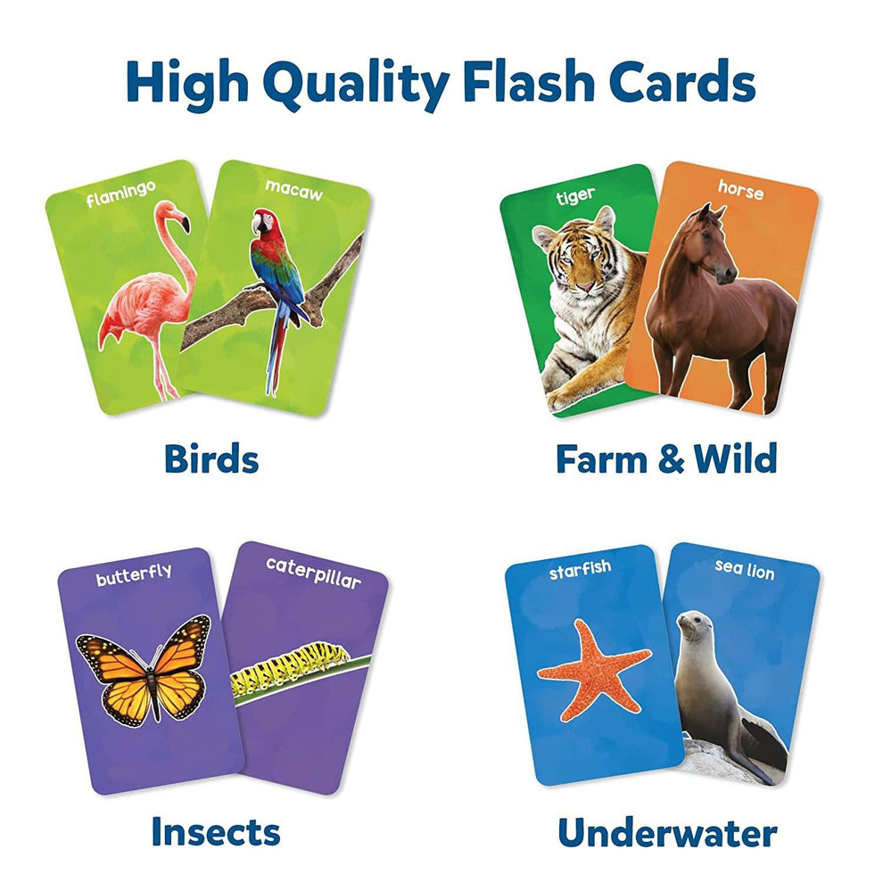 Skillmatics Flash Cards First 100 Animals – TOYS 4 LESS