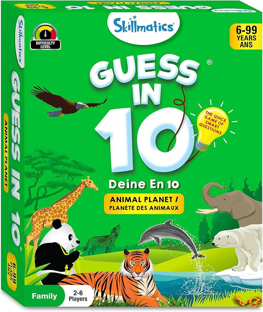 Skillmatics Guess In 10 Animal Planet (French) – TOYS 4 LESS