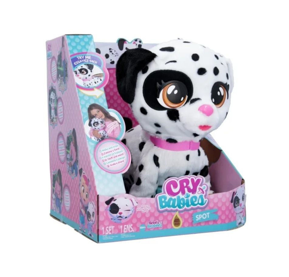 Cry Babies Spot Plush Dog – TOYS 4 LESS
