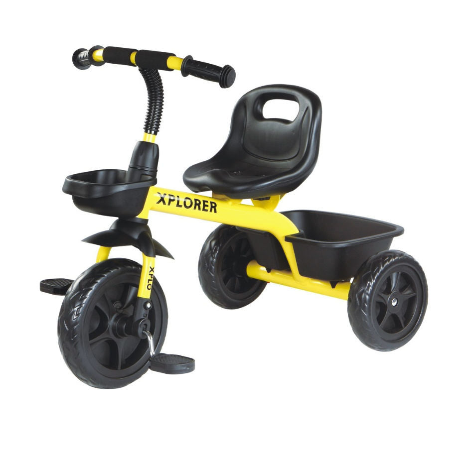 Ocie Xplorer Yellow Tricycle – TOYS 4 LESS