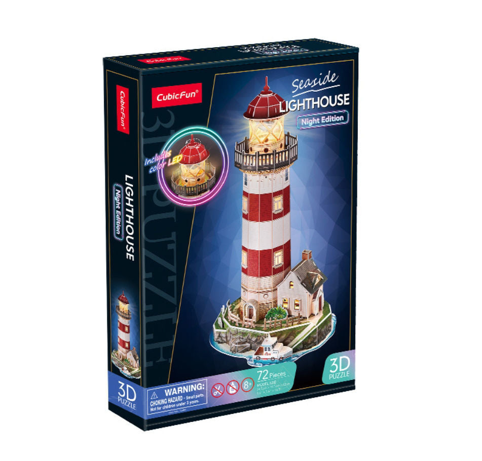Cubicfun 3D Puzzle Lighthouse Night Edition – TOYS 4 LESS