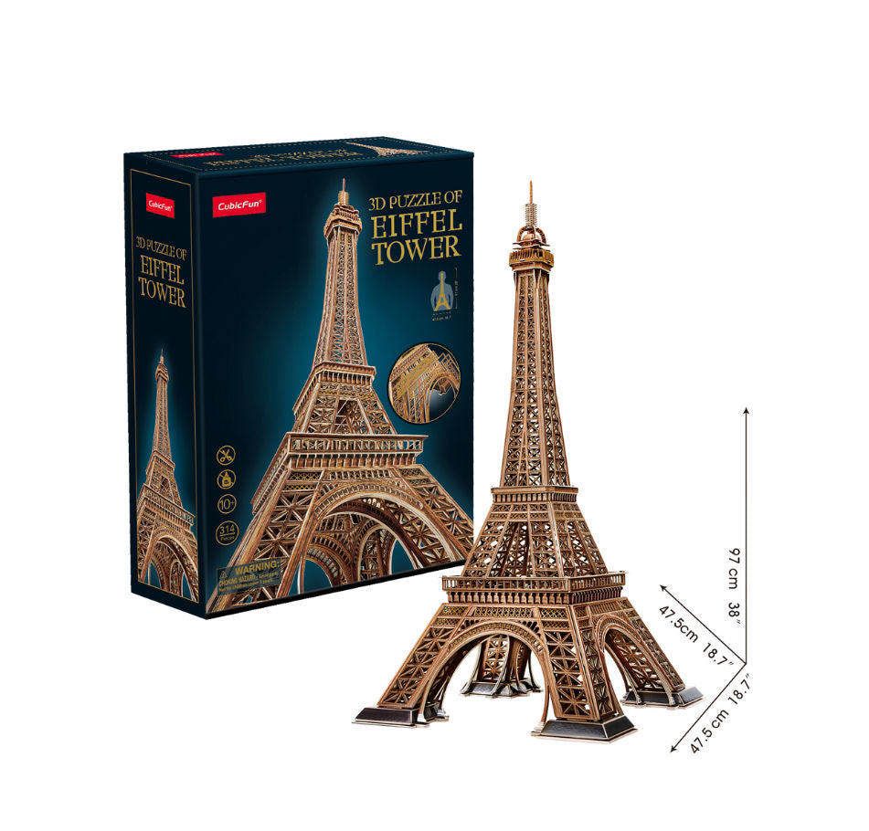 Cubicfun Eiffel Tower Puzzle – TOYS 4 LESS