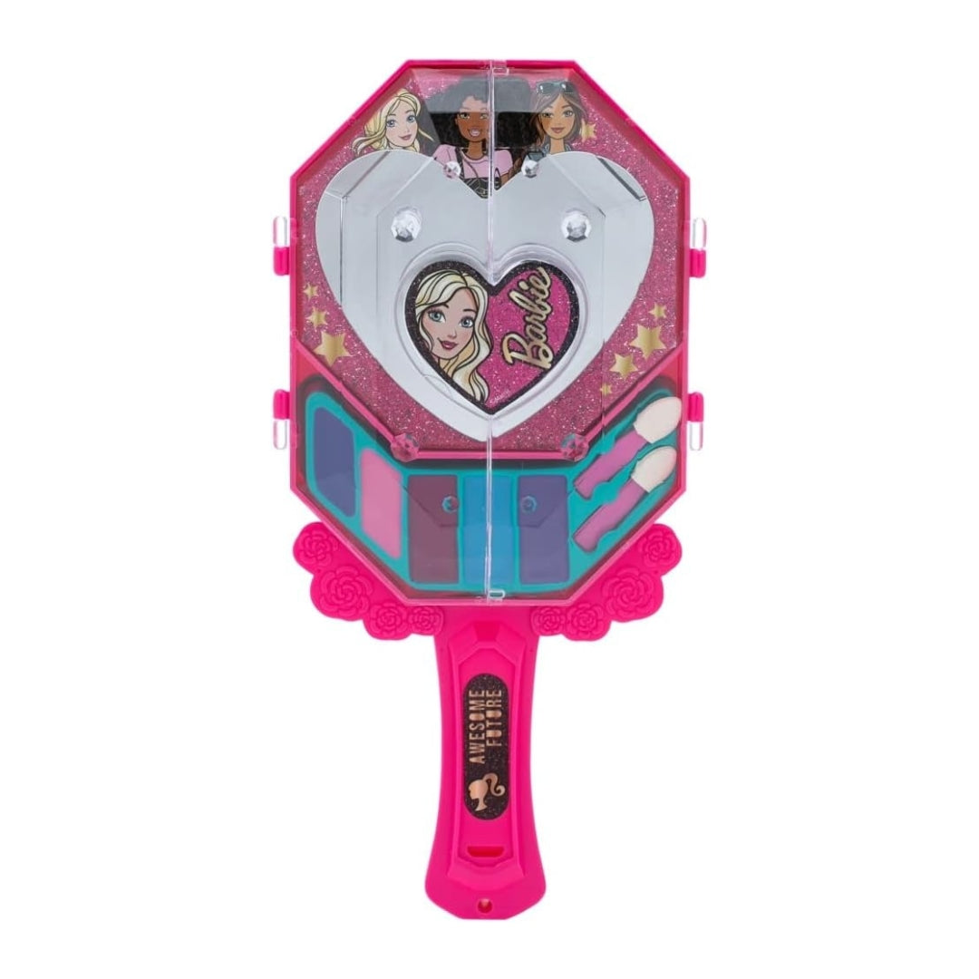 Barbie Hand Mirror With Cosmetics Multicolour – TOYS 4 LESS