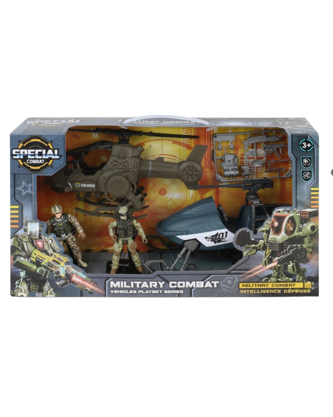 Military Combat Vehicle Playset – TOYS 4 LESS