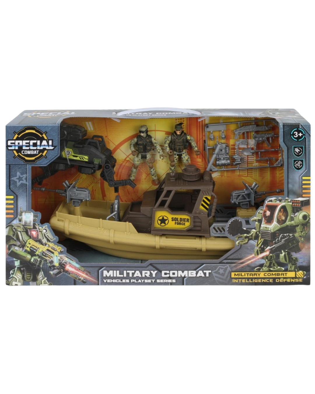 Special Combat Soldier Force Military Playset – TOYS 4 LESS