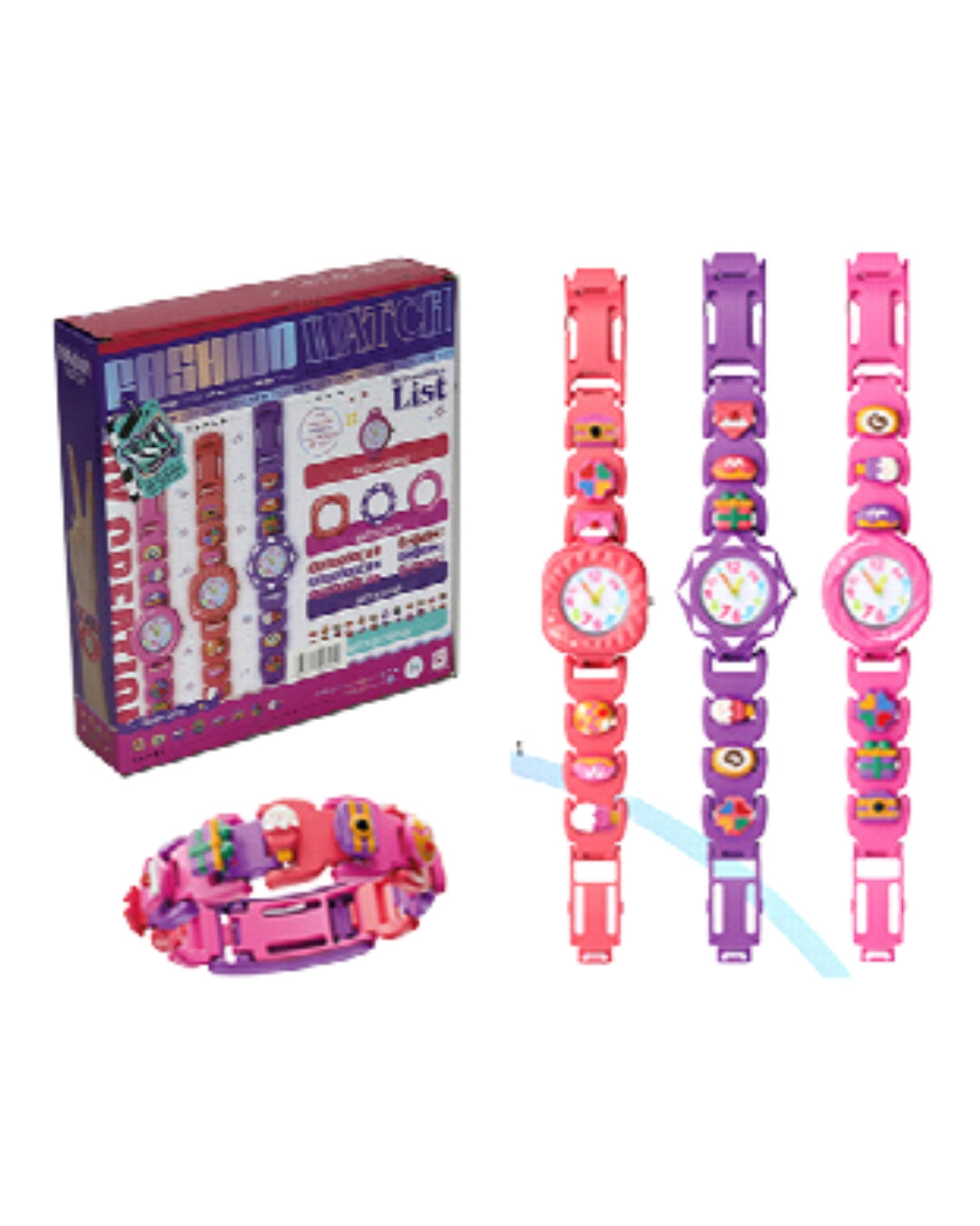 DIY Fashion Watch & Bracelet Kit – TOYS 4 LESS
