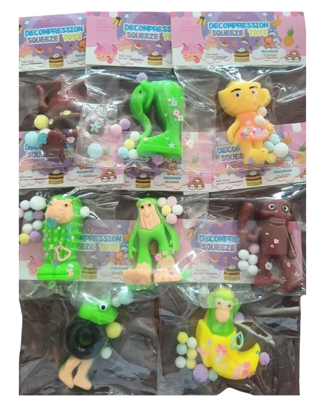 Brain Rot Character Squeeze Toys (Assorted) – TOYS 4 LESS