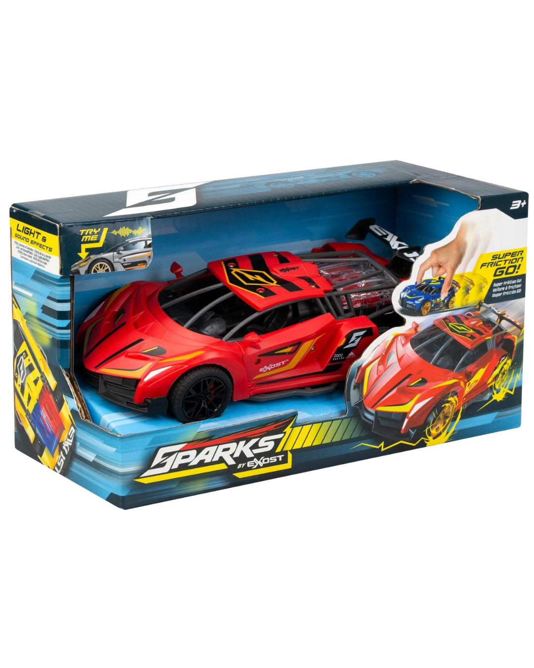Friction-Powered Light & Sound Car (Assorted) – TOYS 4 LESS