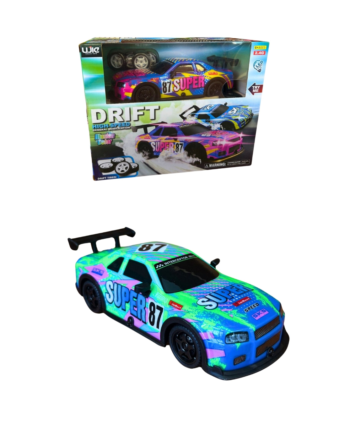1:22 Scale RC Drift Car (Assorted) – TOYS 4 LESS