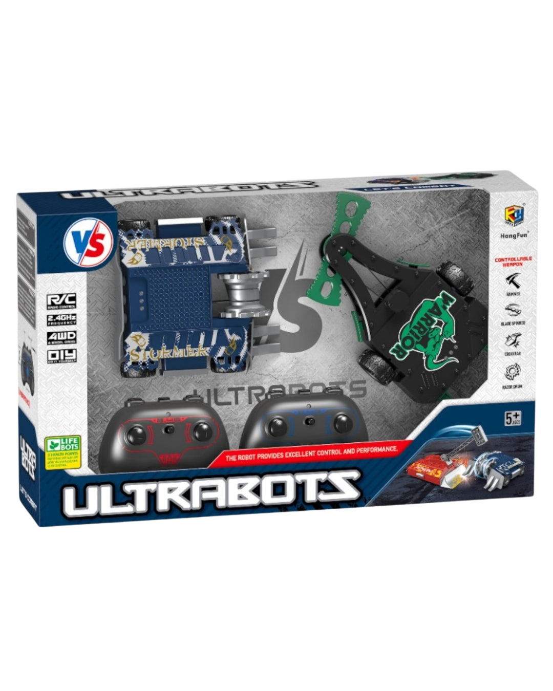 Ultrabots Warrior R/C Battle Robots Set – TOYS 4 LESS