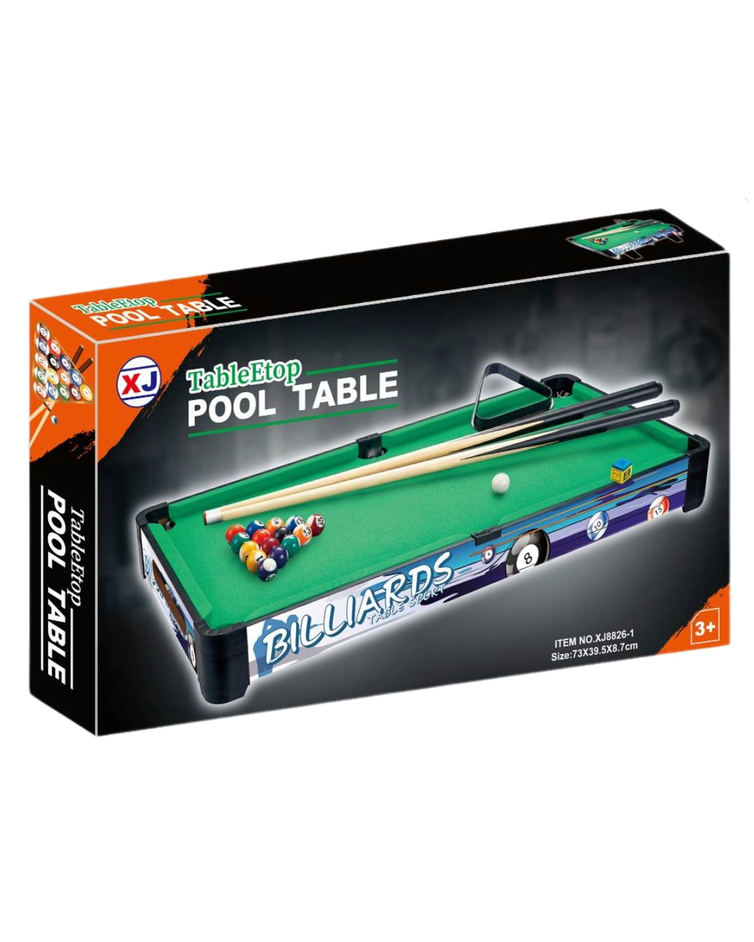 Mini Tabletop Pool Table Set – TOYS 4 LESS