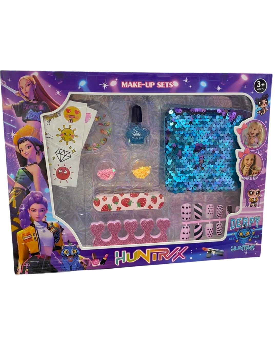 K-Pop Demon Hunters Makeup & Nail Set – TOYS 4 LESS