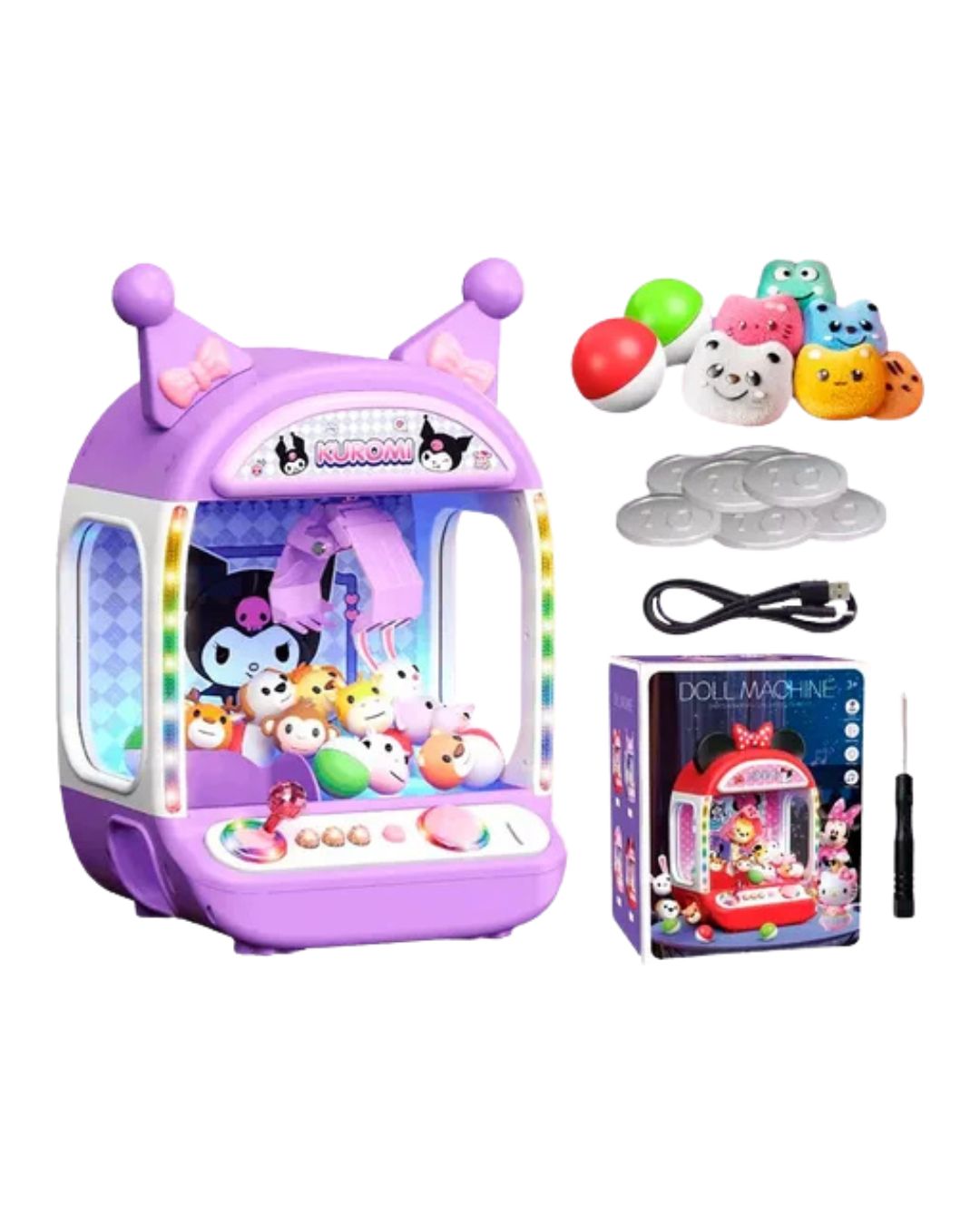 Kuromi-Themed Claw Machine Toy – TOYS 4 LESS